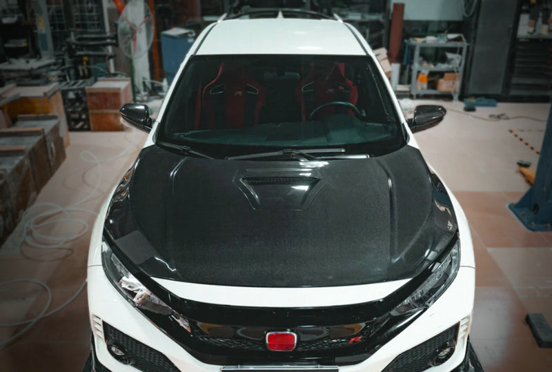 Honda Civic TypeR FK8 2017+ OE Type Replacement Front Hood – EPR ...