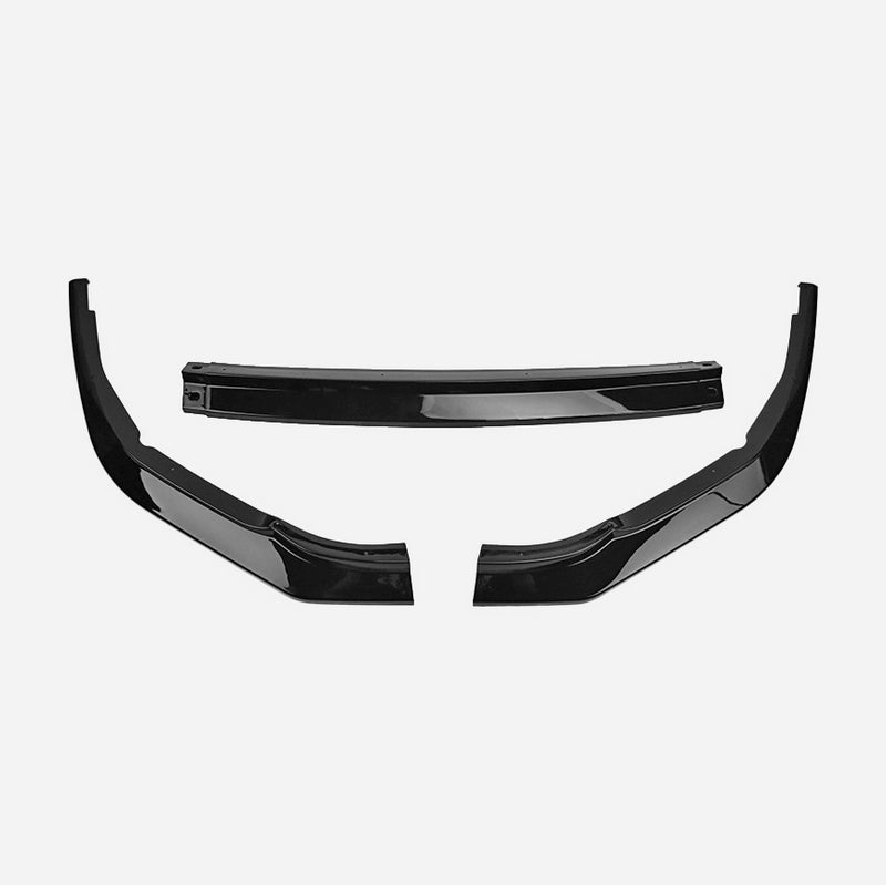 Subaru 2002-2003 Impreza WRX STI GDA V2 Type Front lip Gloss black (Bu ...